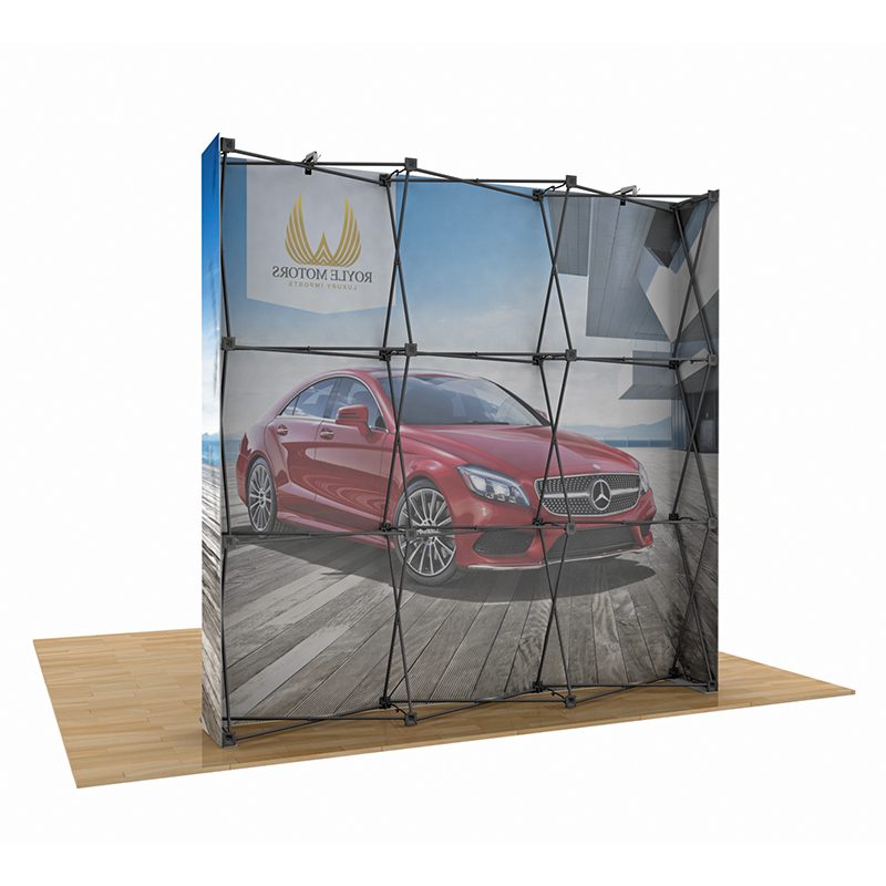 8ft Straight Velcro Graphic Pop-Up - Xibeo Portables - trade show ...