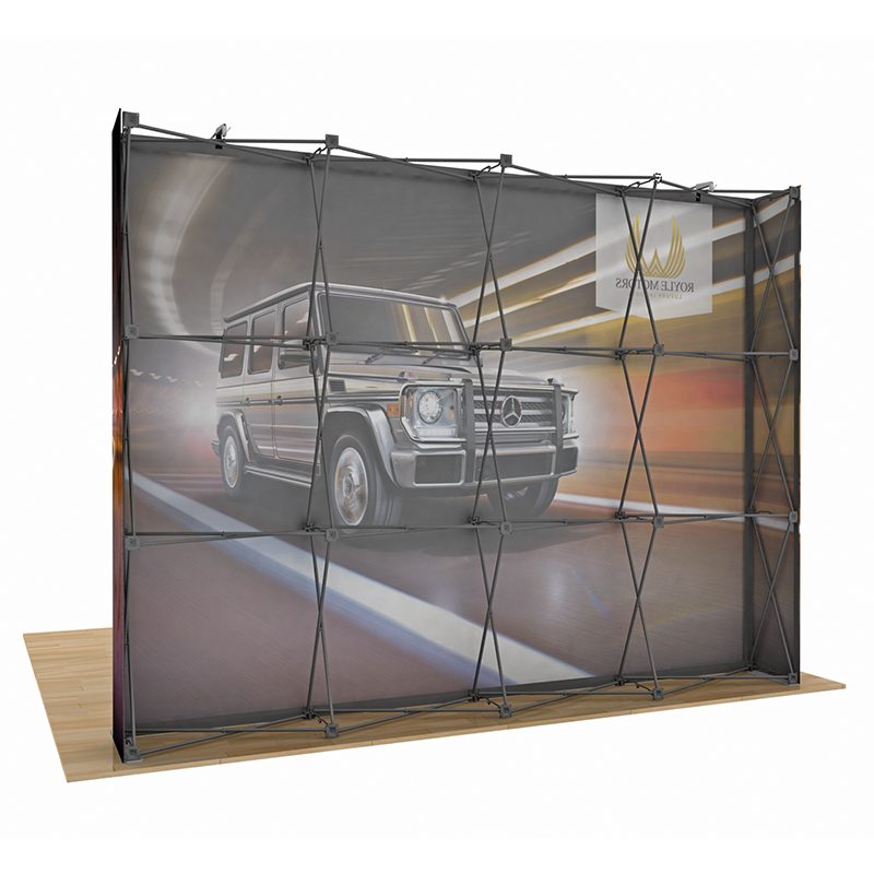 10ft Straight Velcro Graphic Pop-Up - Xibeo Portables - trade show ...