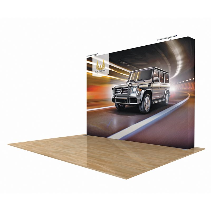 10ft Straight Velcro Graphic Pop-Up - Xibeo Portables - trade show ...